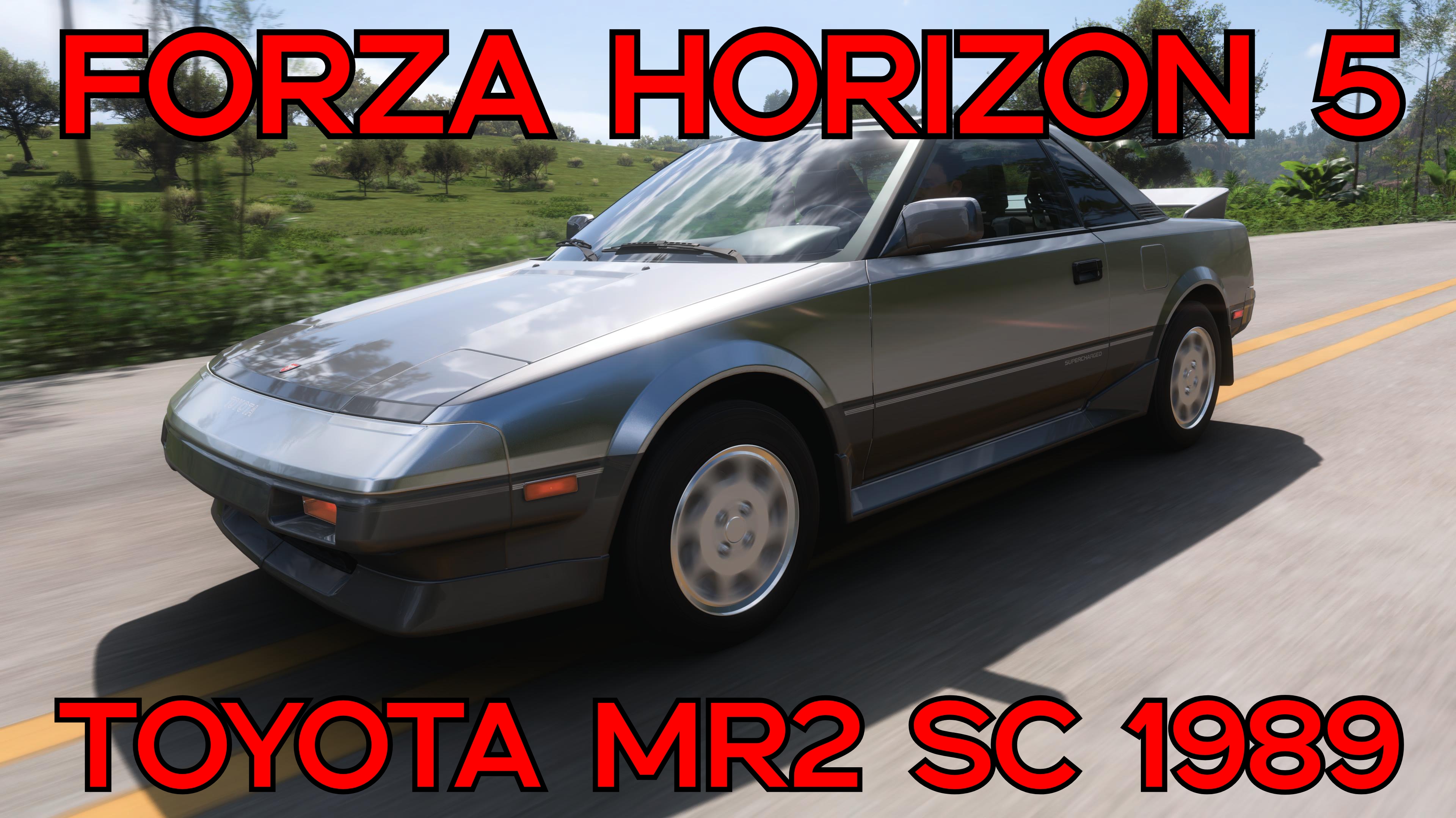 Toyota MR2 SC 1989 — компактный и проворный спорткар в мире Forza Horizon 5 🌍⚡️