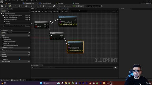 4.  BP Character class in blueprint