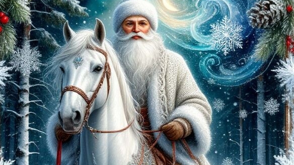 Под звон бокалов самые добрые слова! С наступающим Новым годом. Красивая музыкальная открытка.