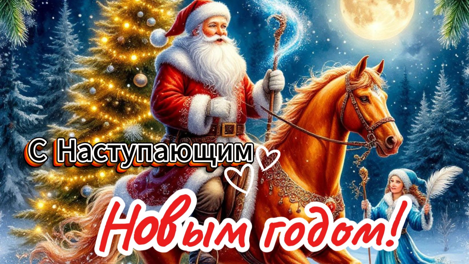 С наступающим Новым годом! 🎄