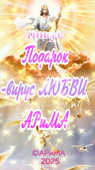 ш87 Подарок -вирус ЛЮБВИ АРиМА - Иисус 29-12-25