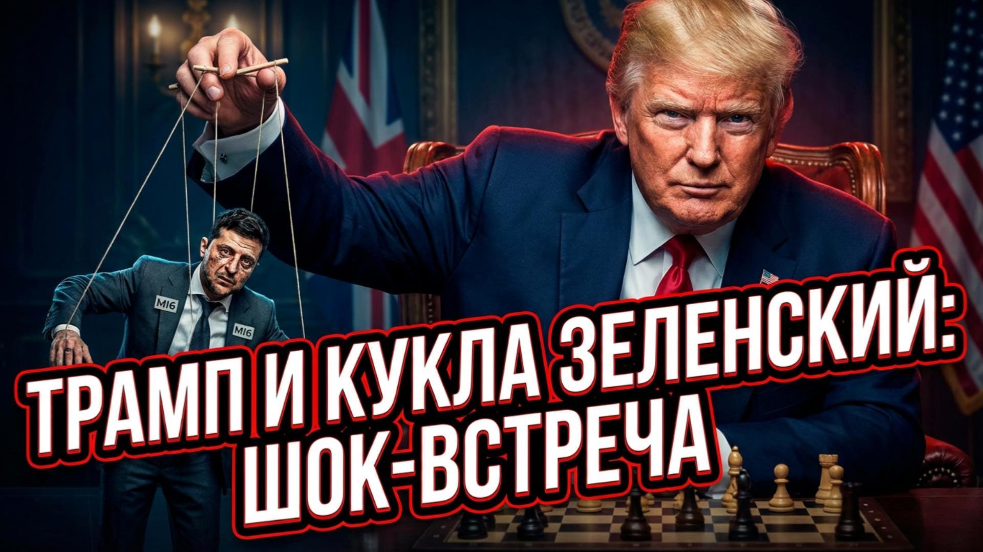 🎭Билл Джонс | Трамп провел переговоры с Зеленским, которого контролирует британская разведка