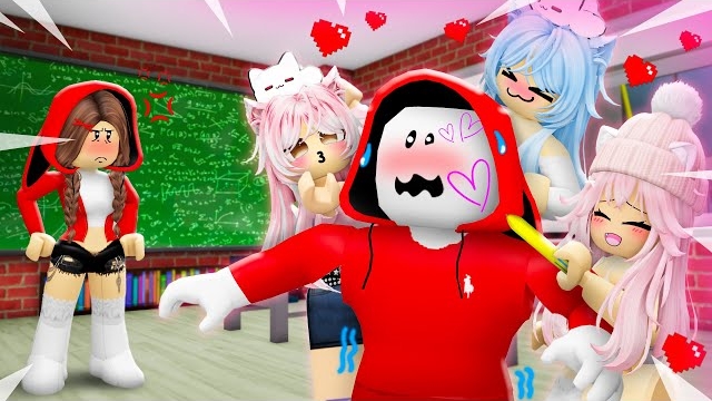 ВСЕ ДЕВОЧКИ В ШКОЛЕ ВЛЮБЛЕНЫ В ДЖЕЙ ДЖЕЯ! Анимация