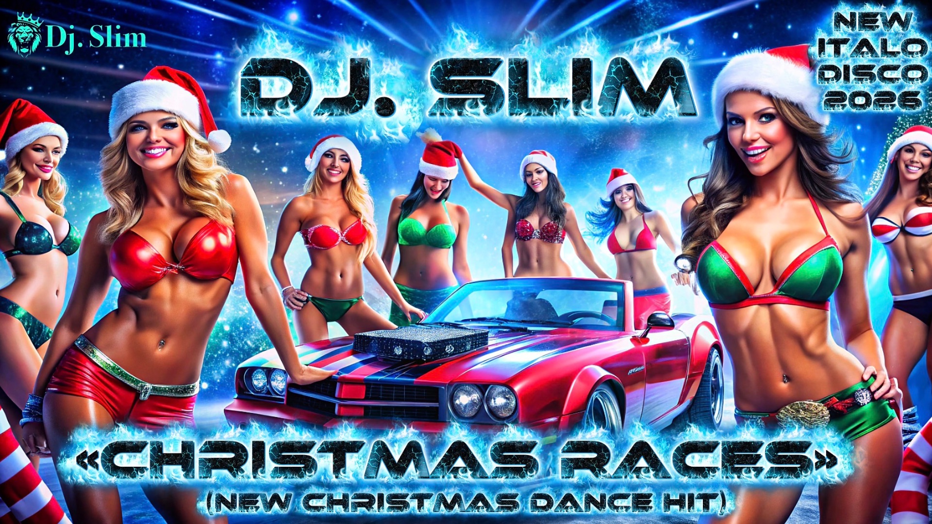 Dj. Slim - Christmas Races.🎵New Christmas Dance HiT // NEW ITALO DISCO 2026🎵
