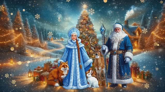 С Новым 2026 годом. Новый год. Год Лошади. Красивое музыкальное поздравление. 1 января 2026