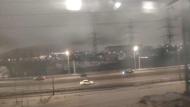 Поездка на электропоезде ЭП2Д-0165, №7326 ПОДОЛЬСК-НАХАБИНО