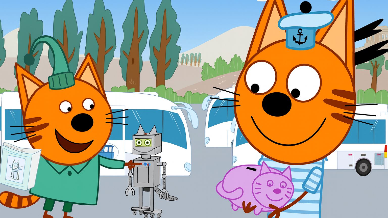 Три Кота — Мультфильм для Детей | Приключения Котят | Три Кота Мультик Смотреть | Развивающая Игра