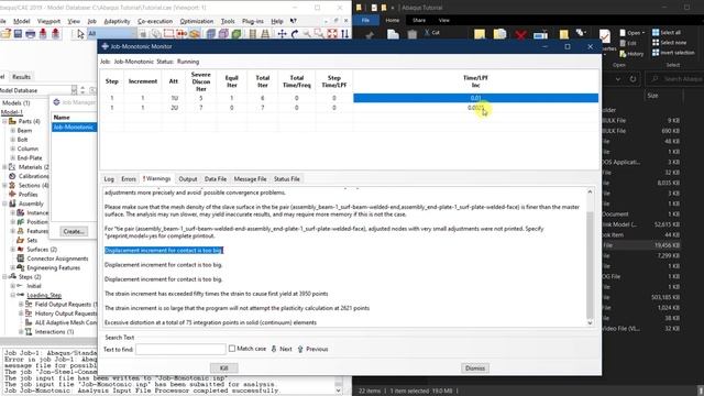 #17 ABAQUS Tutorial Submitting and monitoring a job