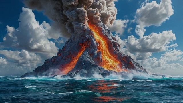 Влияние подводных вулканов на состав океана