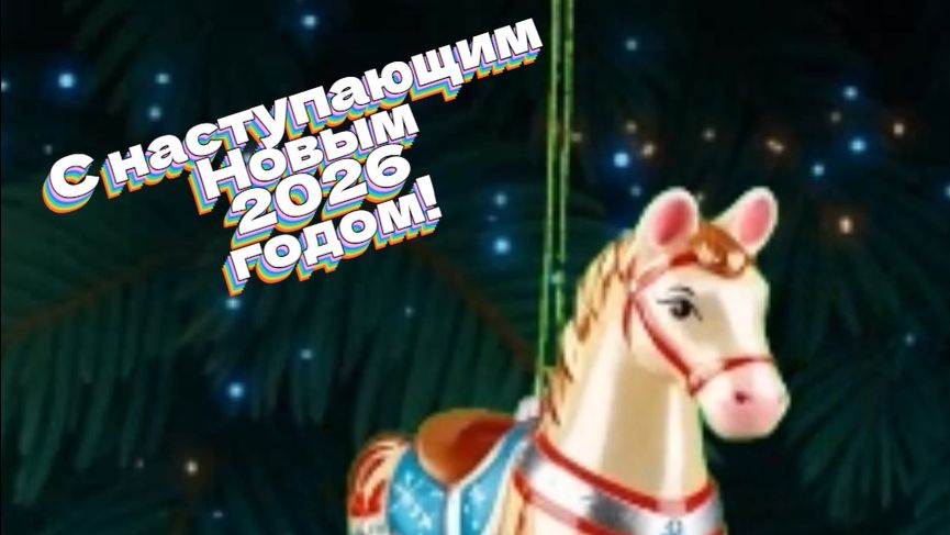 🎉🎄 "С наступающим 2026 годом" (Муз.поздравление...)