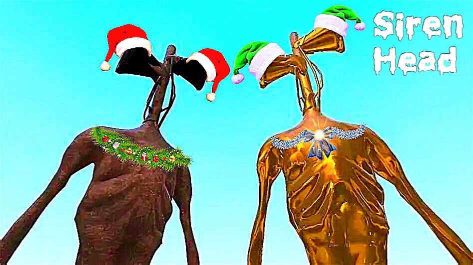 📢 СИРЕНОГОЛОВЫЙ 📢 - С НАСТУПАЮЩИМ НОВЫМ ГОДОМ. SIREN HEAD.