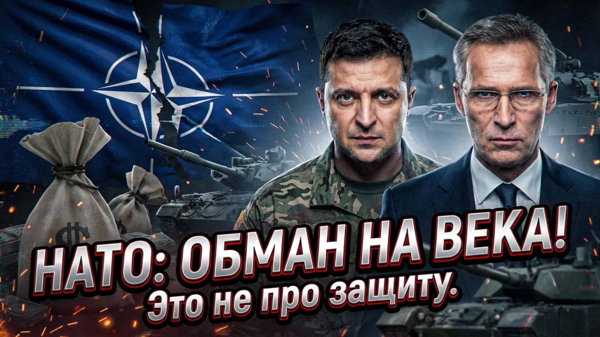 🎭Великая мистификация Запада: как НАТО, созданная для «обороны», превратилась в инструмент агрессии
