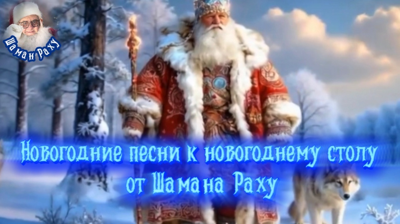 Новогодние песни к новогоднему столу от Шамана Раху.