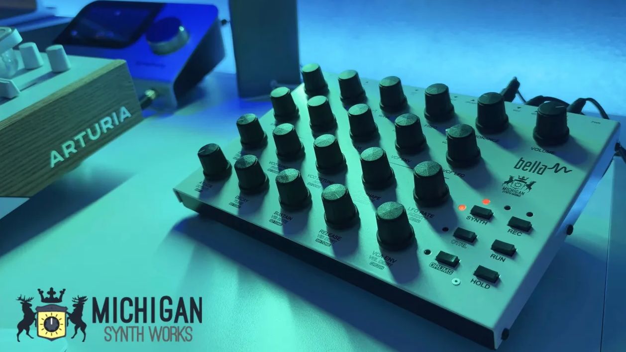 Michigan Synth Works Bella: Hybrid Mono Synth | Sounds Demo