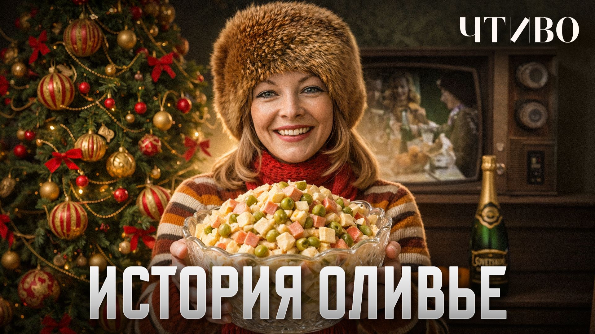 Как появился самый популярный салат новогоднего стола и почему мы до сих пор его готовим? / ЧТИВО