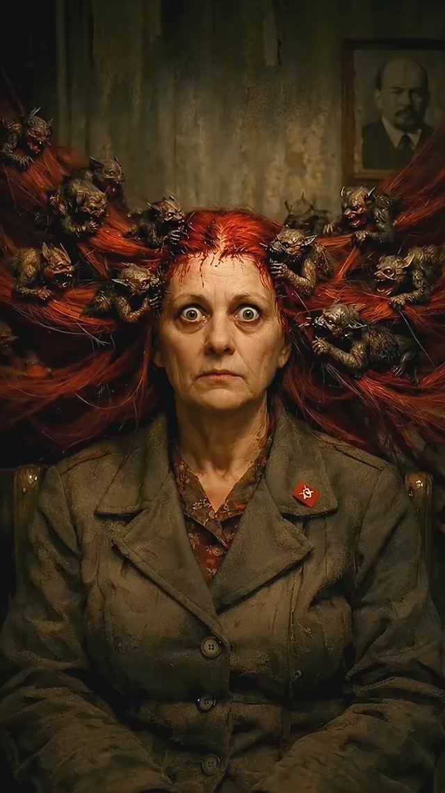 Чужие волосы, которым нужна была голова. Страшные истории. ИИ.