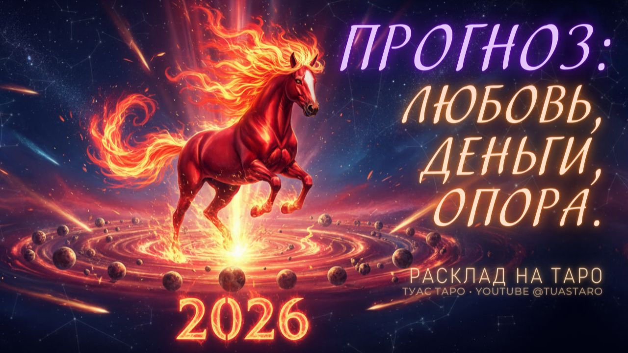 🔮Что готовит вам 2026 год? Любовь, деньги и ваша сила — прогноз Таро