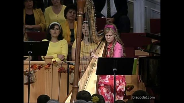 Как олень спешит к воде﻿..- музыка на арфе..