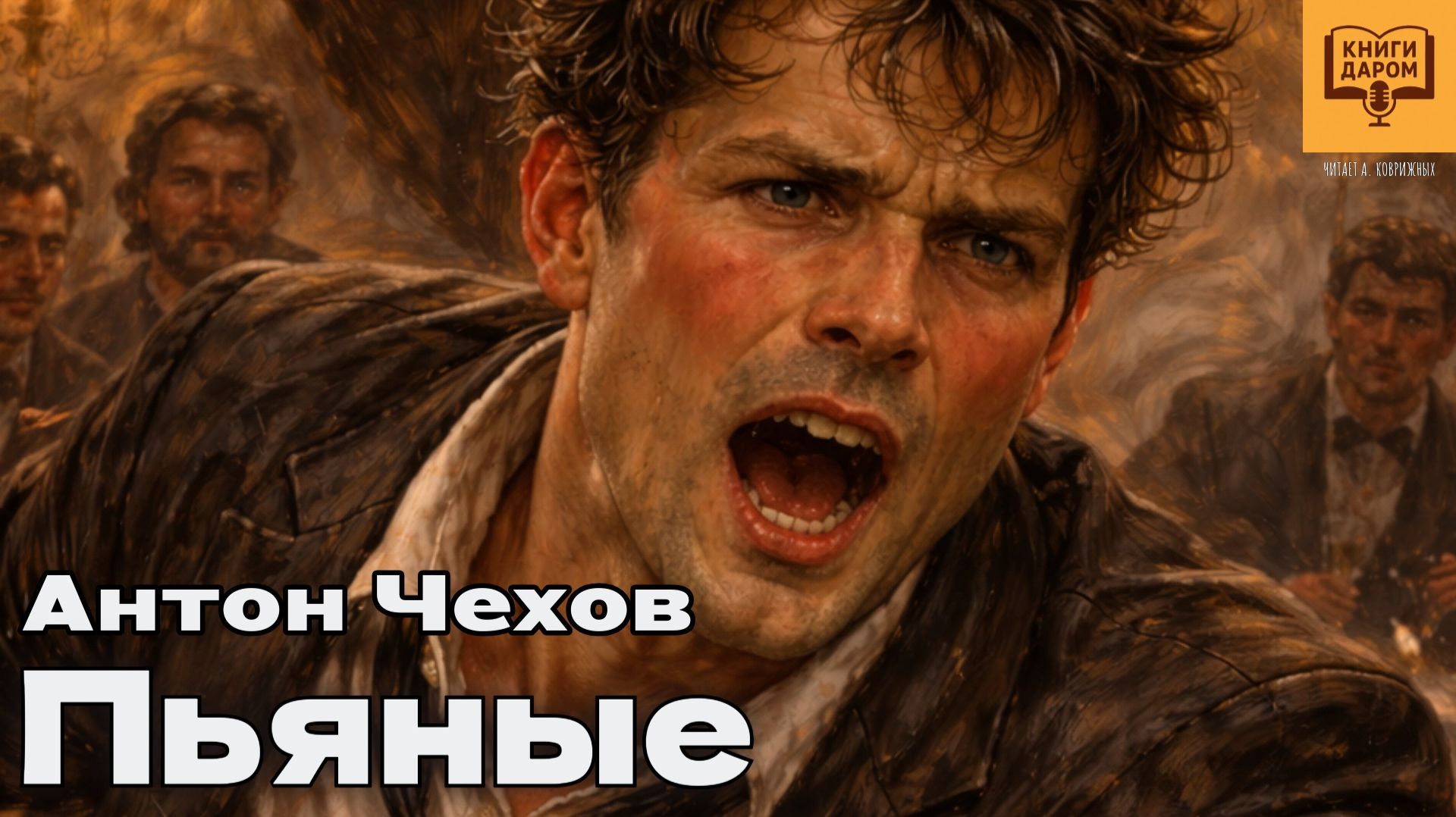 КНИГИ ДАРОМ. АНТОН ЧЕХОВ. «ПЬЯНЫЕ». С НОВЫМ ГОДОМ!