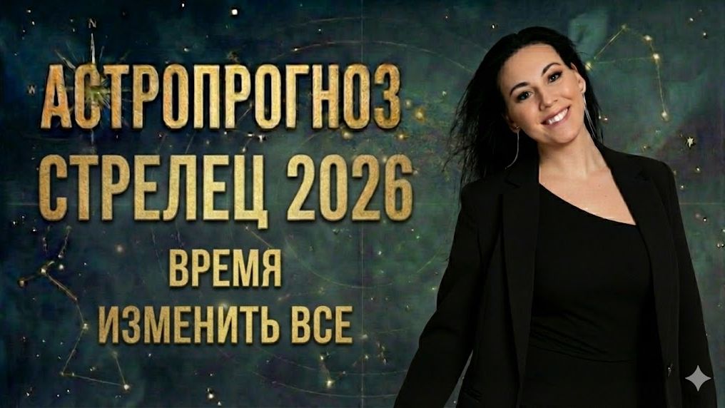Астропрогноз Стрелец 2026 год