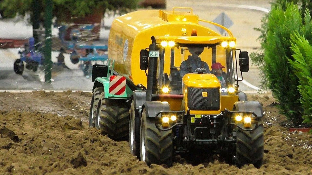 Мега потрясающие радиоуправляемые сельскохозяйственные модели в действии