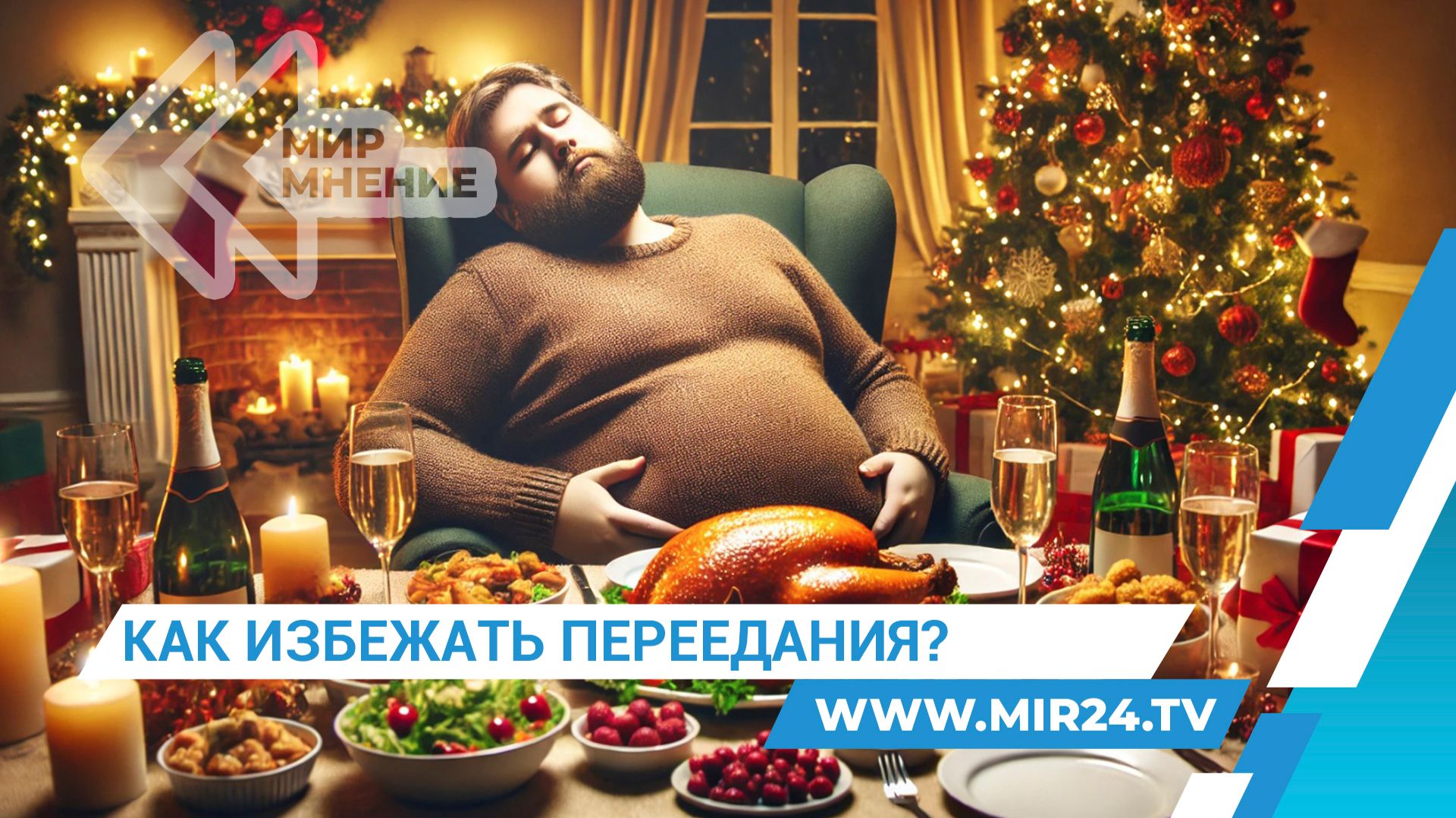 Чем грозит новогоднее переедание и как его избежать?