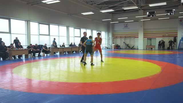 ГРБ. U-16 Первенство края. Вес 68 кг. Финал Спильниченко Ярослав (Сочи)-Абрамян Арсений (Анапа)