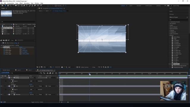 05. Compositing in After Effects (part 3) OPTIONAL 3D background trick