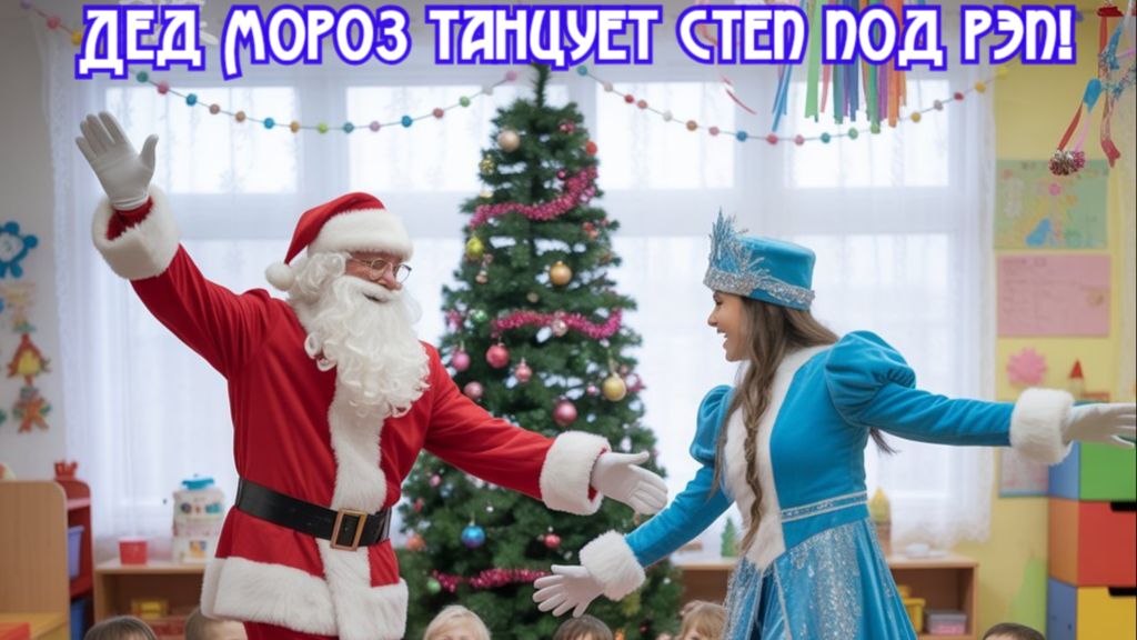 Дед Мороз танцует степ под рэп! Супер премьера, супер песни!