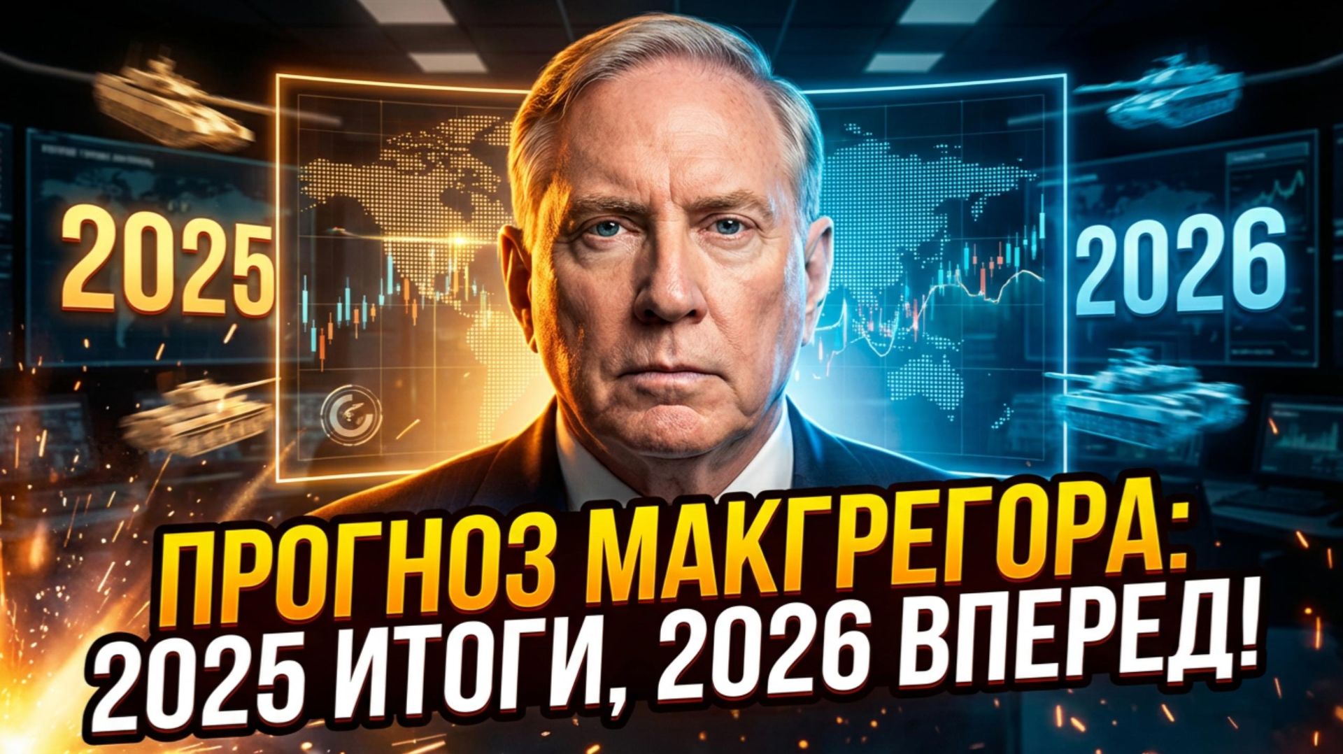 🎤🔮Дуглас Макгрегор | Что НА САМОМ ДЕЛЕ ждет мир в 2026 году?