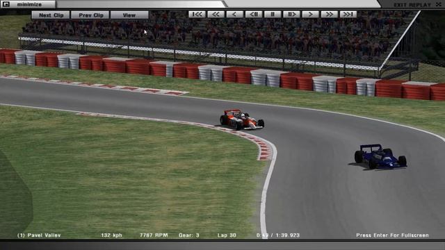 rFactor. 4 second career win. San Marino GP 1981. McLaren MP4-1