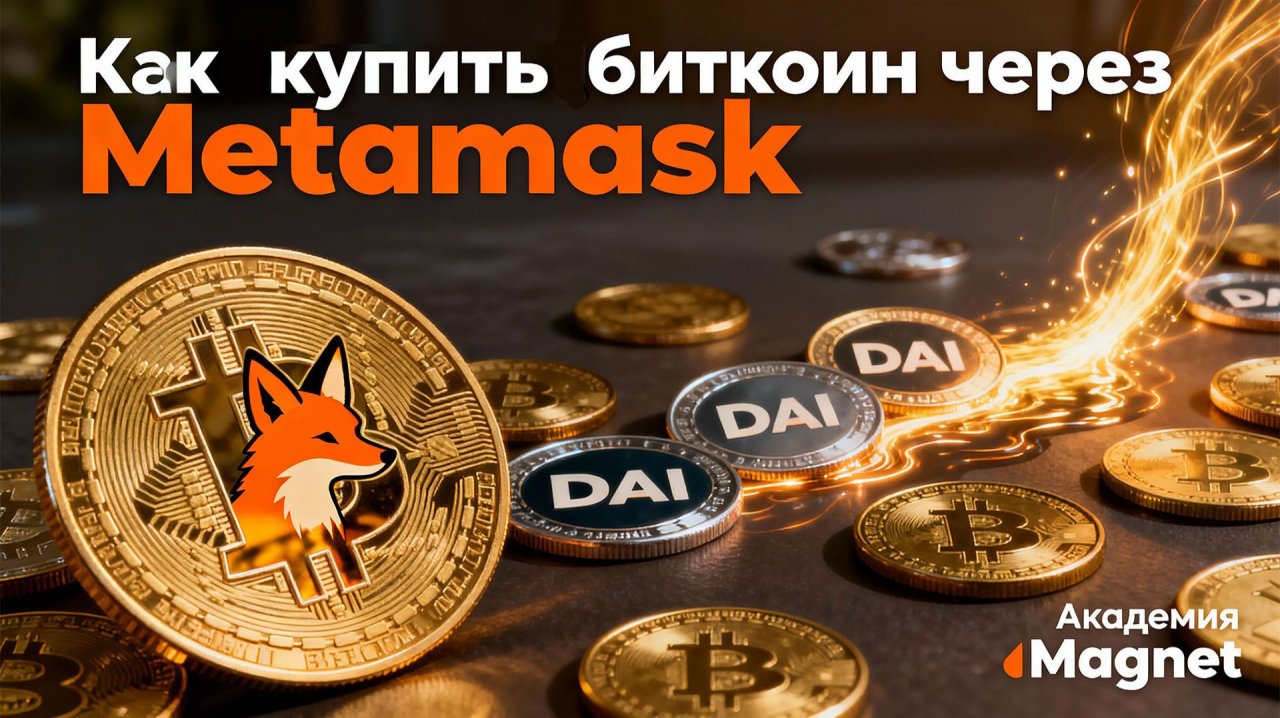 Как обменять DAI на Bitcoin в кошельке Metamask #cryptomagnet #magnet #oskolkov #сергейосколков