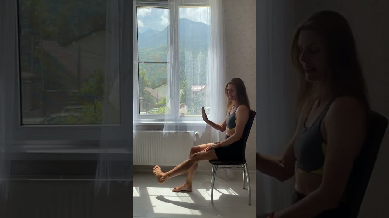 Упражнения от отёков. Вариант первый. Присоединяйтесь к тренировкам « Идеальные ножки»