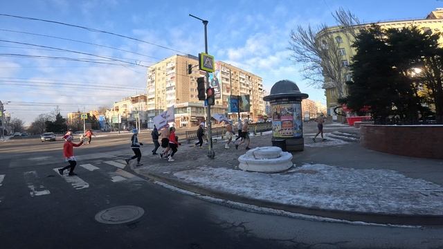Новогодний пробег в Ростове-на-Дону 01.01.26.ч3
