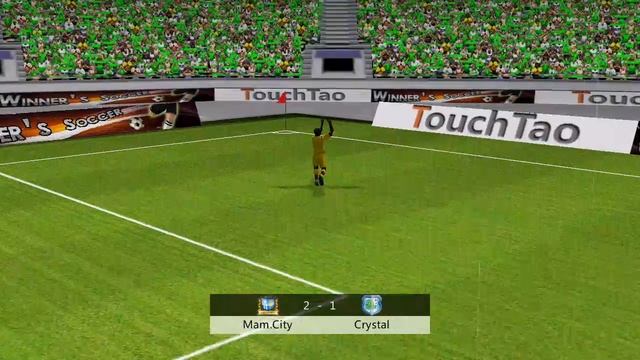 АПЛ. 21 раунд. Манчестер Сити - Крустал (4-2).