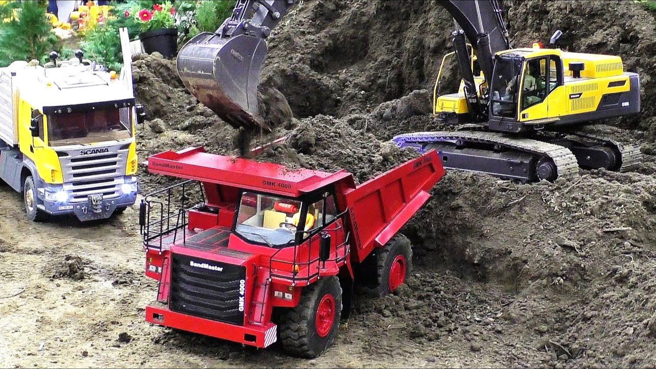 Мега строительная площадка на радиоуправлении/ Развлечения для взрослых