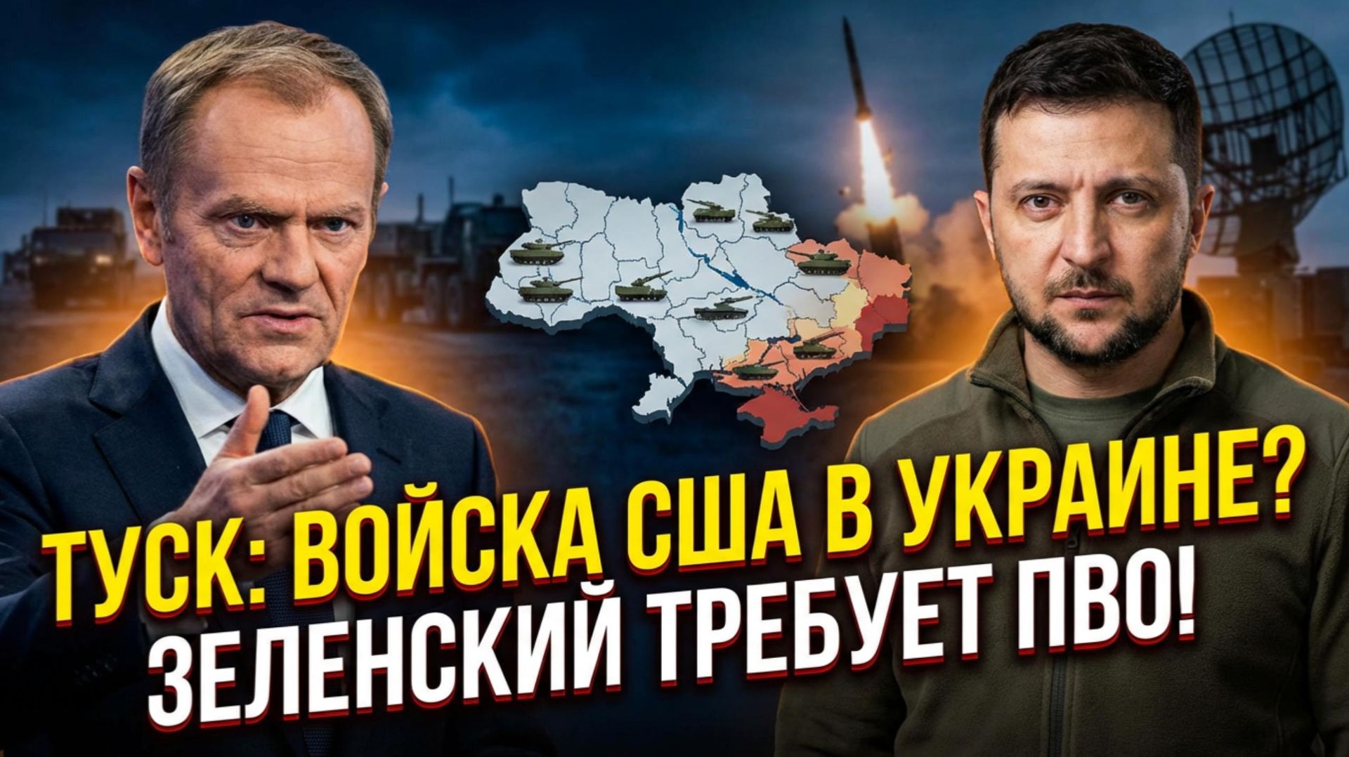 🎯Себастиан Сас | Туск заявляет, что США направят войска в Украину. Зеленский требует усиления ПВО