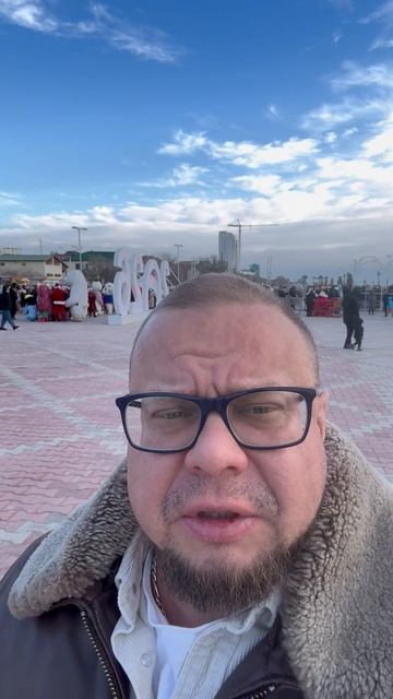 Новый год в Актау. Набережная