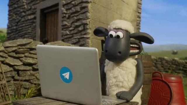 барашек шон но только нейросеть серия (мессенджер телеграмм)