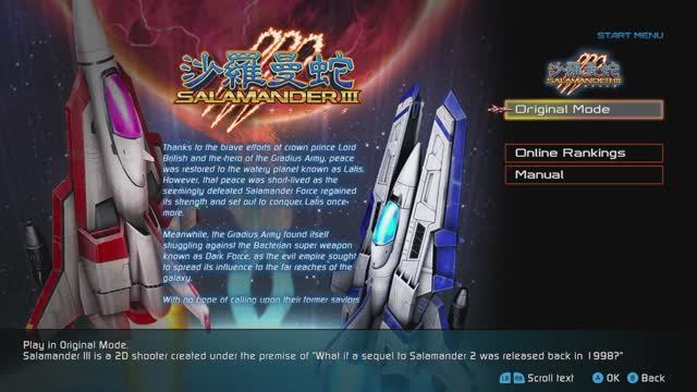 Gradius Origin Collection — Salamander III | Full Playthrough (PC)