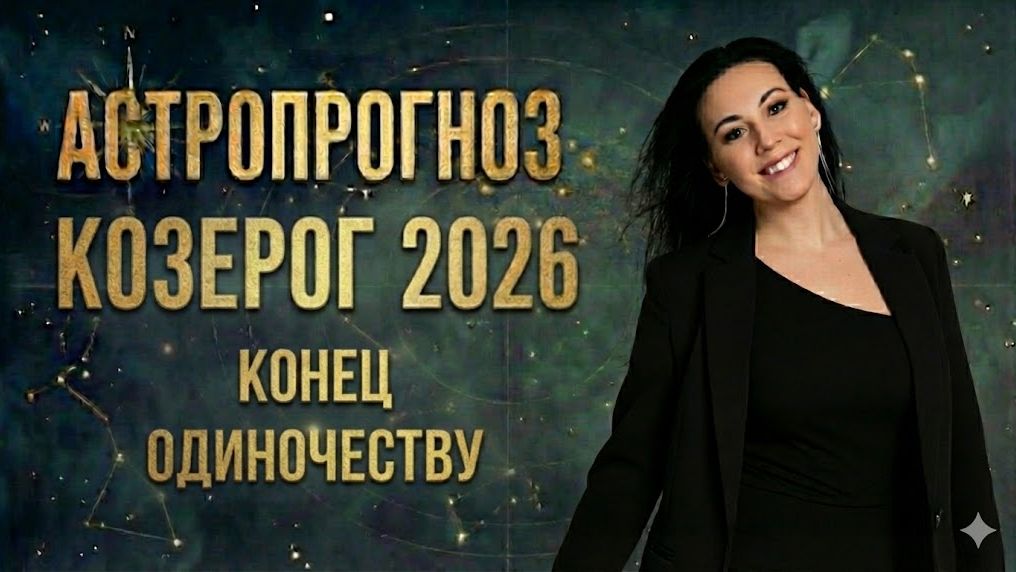 Астропрогноз Козерог 2026 год