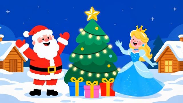 🎄 Дед Мороз и Принцесса празднуют Новый год! ✨