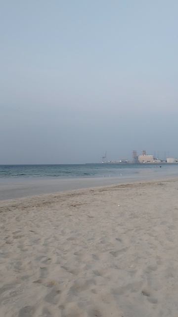 Шарджа. ОАЭ. Городской пляж.