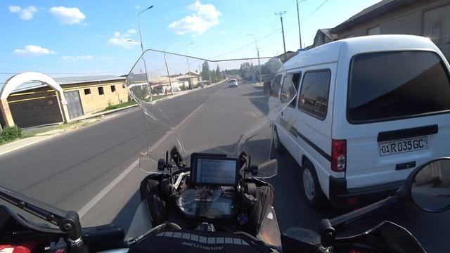 Первые км по Узбекистану