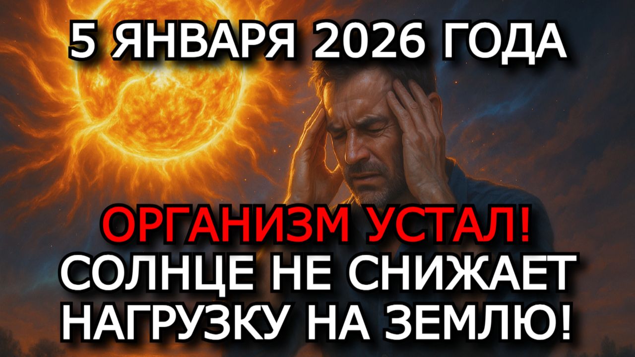 МАГНИТНЫЕ БУРИ 5 ЯНВАРЯ 2026 — ШТОРМ ДО K8 И ЗАТЯЖНОЙ УДАР ⚠️