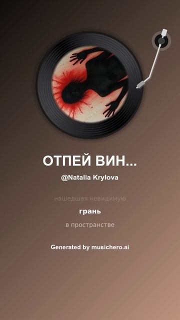 ОТПЕЙ ВИНА. На стизхи Татьяны Кайсаровой (27)