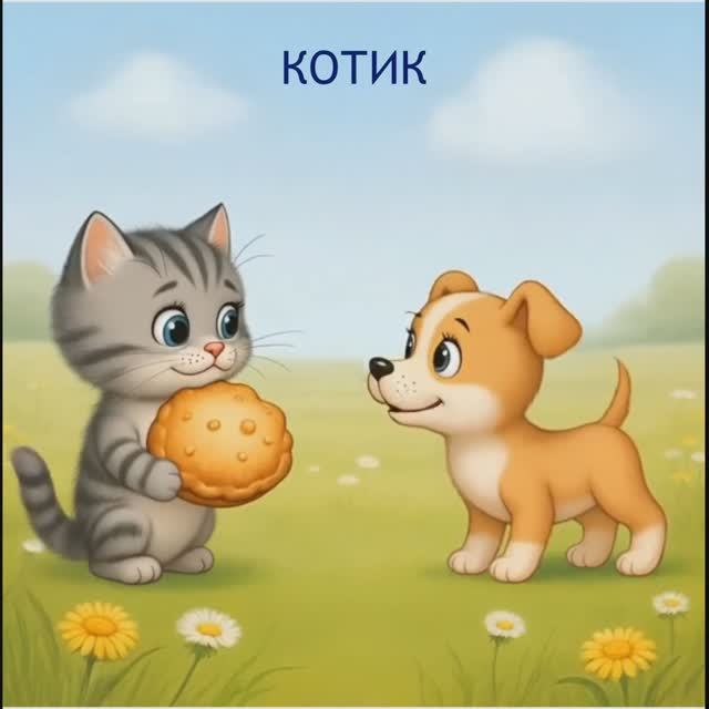 Потешки   "Котик"   для самых маленьких