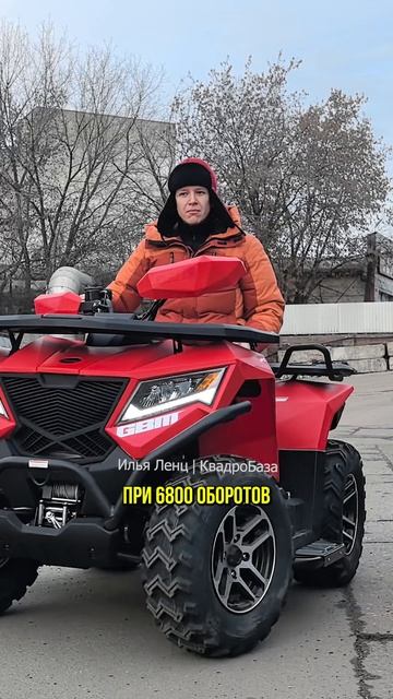 Какой мотор на квадроцикле GBM Cronos 420 EFI?