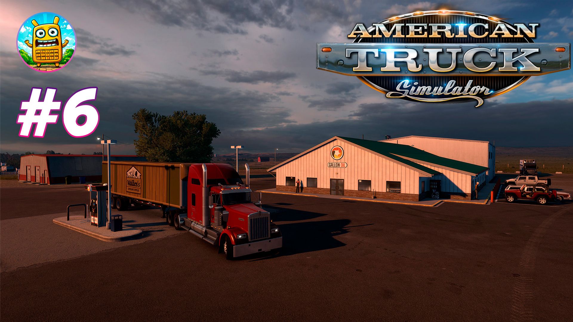 American Truck Simulator🔴[Стрим #6] По достижениям Arkansas