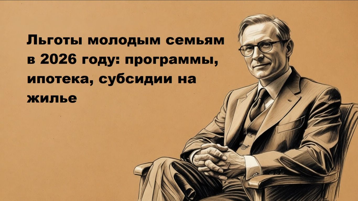 Льготы молодым семьям в 2026 году: программы, ипотека, субсидии на жилье